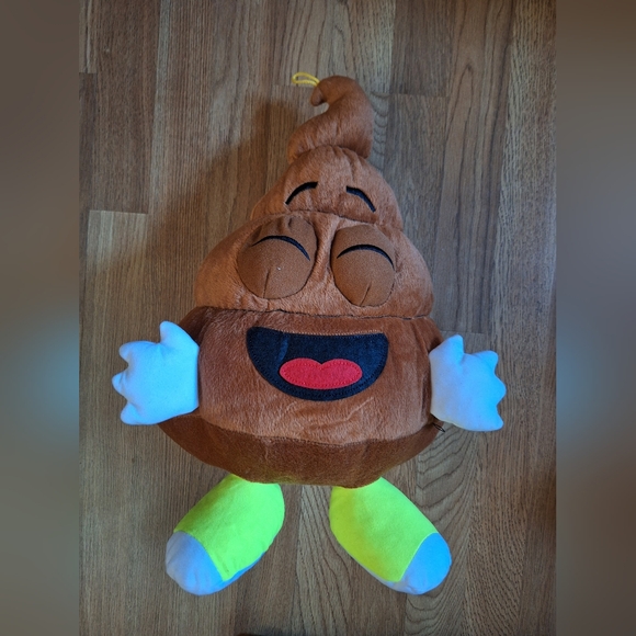 Classic Toy Co. | Toys | Smiling Poop Emoji Stuffed Toy Brown And ...
